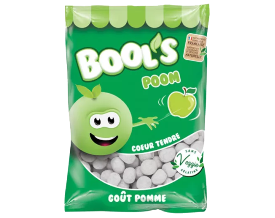B.18 Sachets 100g Bools Pomme - Sachets - Bonbons gélifiés - Confiserie ...