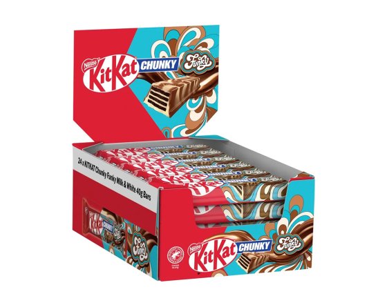 B.24 Kit Kat Chunky Funky - Barres chocolat - Chocolat - Confiserie et ...