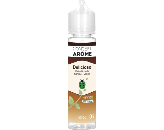 FL 50ML DELICIOSO 0MG - Concept Arôme 50ml - 0mg - Flacons 50ml 50/50 ...