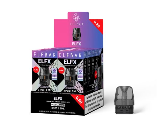 B.3 Pods Elfbar ELFX - Elfbar ELFX / ELFX PRO/ELFX MINI - Puffs et pods ...