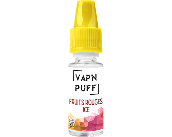 3x10ML VAP'N PUFF FRUITS ROUGES ICE 6MG - VAP'N Puff 3x10ml - 6mg ...