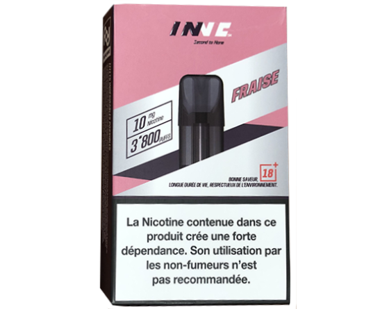 POD Fraise 10MG - Pods INVC - Puffs & Pods - Protabac