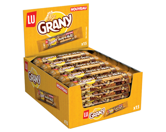 B.15 Barres Grany Envie de Nuts Amandes & Cacahuètes - Barres chocolat ...