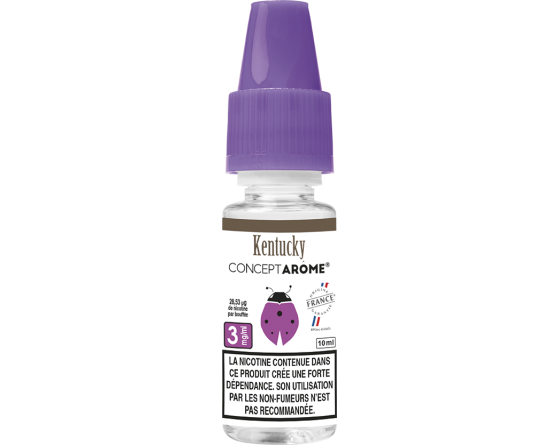 3x10ML KENTUCKY 3MG - Concept Arôme 3x10ml - 3mg - Concept Arome 10ml ...